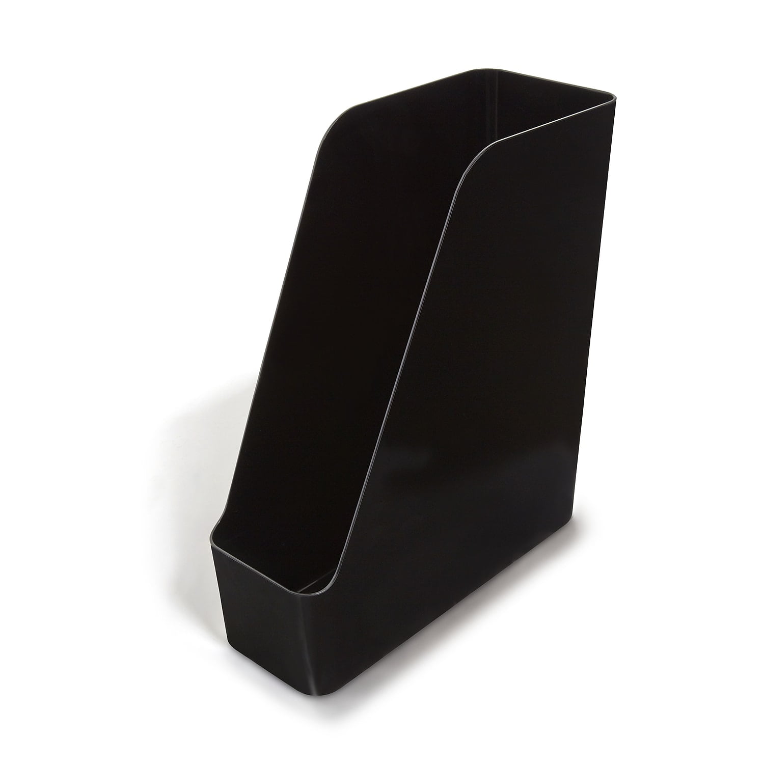 TRU RED Plastic Magazine File Blk 2/Pack TR55337 - Walmart.com