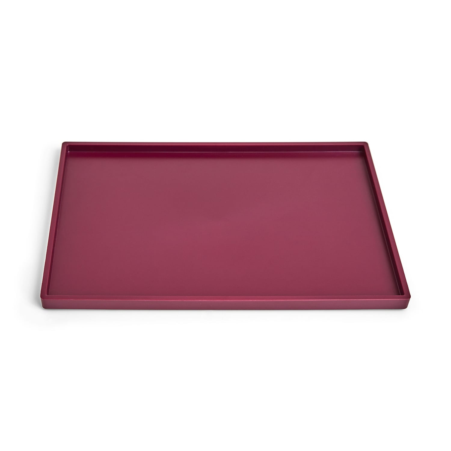 TRU RED Slim Stackable Plastic Tray Purple TR55267 - Walmart.com