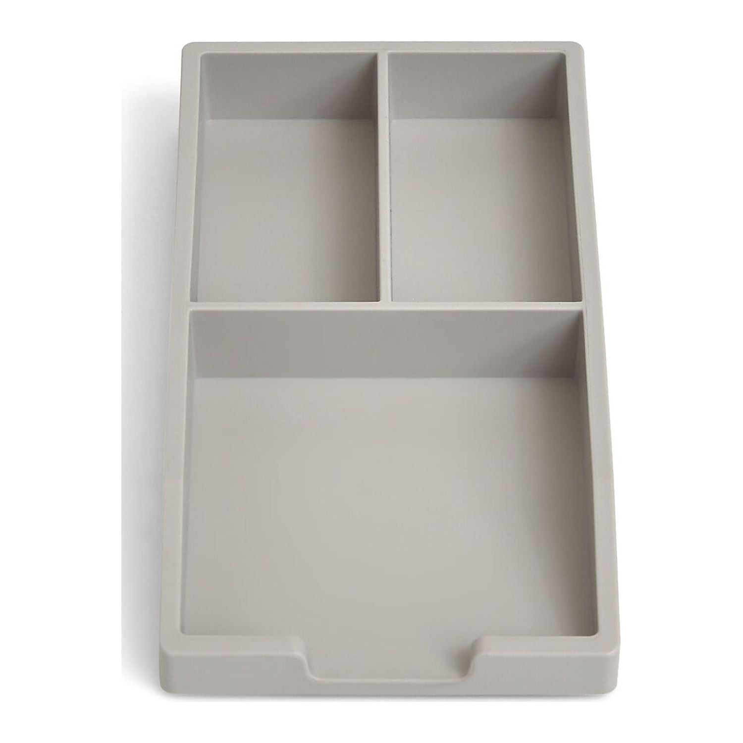 TRU RED Stackable Plastic Accessory Tray Gray TR55245 - Walmart.com