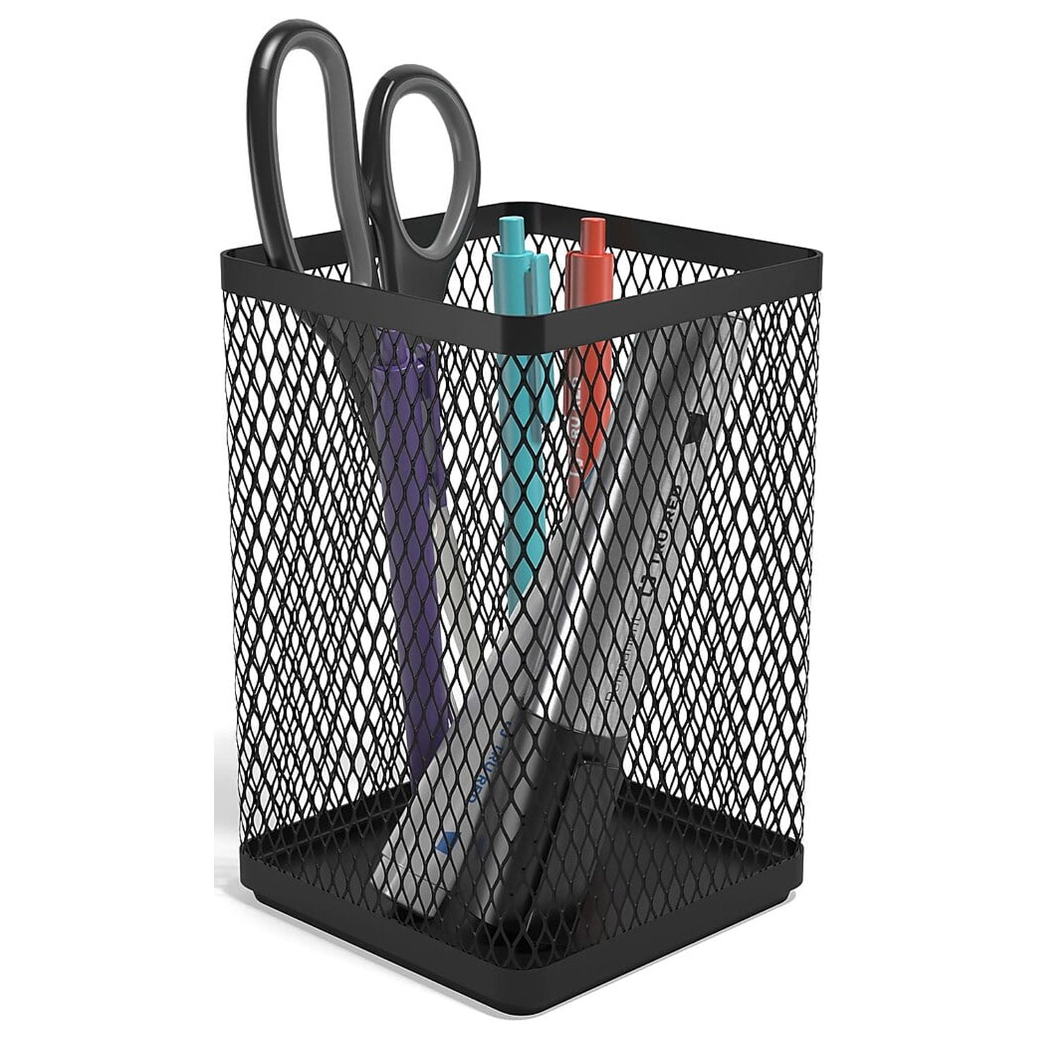 TRU RED Stackable Wire Mesh Jumbo Pencil Holder TR57573-CC - Walmart.com