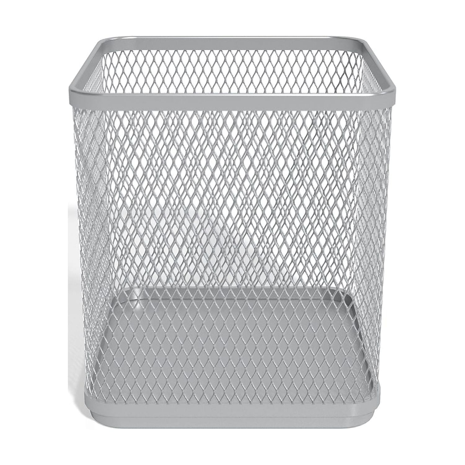 TRU RED Stackable Wire Mesh Pencil Holder Silver TR57576-CC - Walmart.com