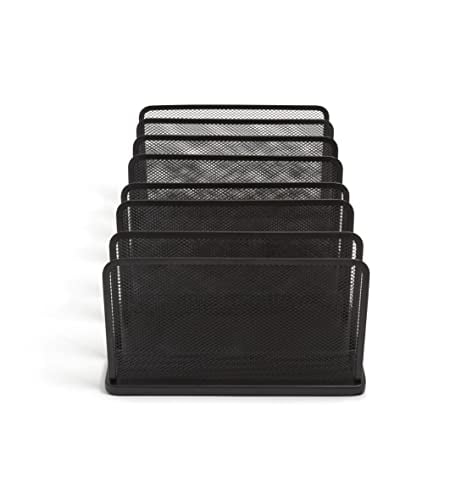 TRU RED TR57552-CC 7-Compartment Wire Mesh File Organizer - Walmart.com