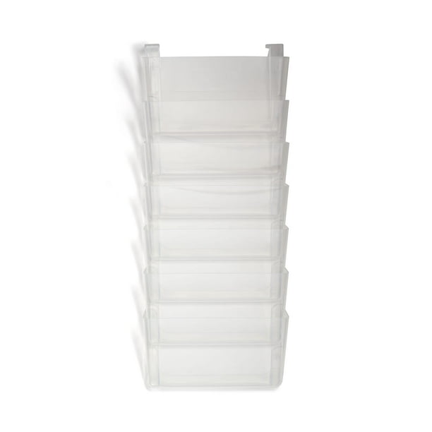 TRU RED Unbreakable 7-Pocket Plastic Letter Wall File Clear (TR55347 ...