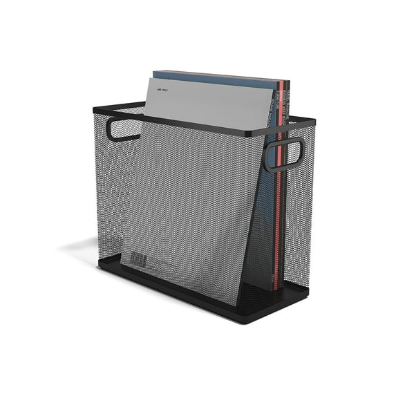 Staples TRU RED Wire Mesh File Organizer Matte Black 2/Pack TR57550 ...