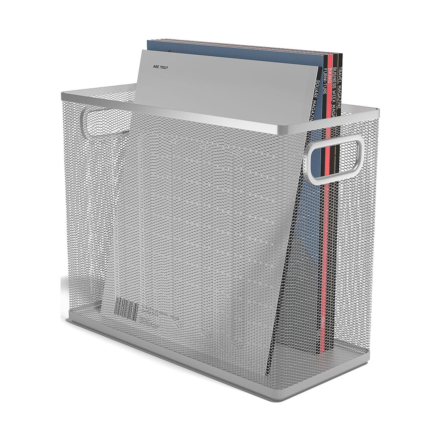 TRU RED Wire Mesh File Organizer Silver 2/Pack TR57551-CCVS - Walmart.com