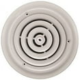 Truaire 800-06 Round Air Diffuser 6-Inch Round Ceiling Diffuser, White ...