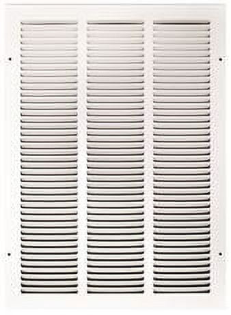 TRUAIRE STAMPED FACE RETURN AIR GRILLE, 14 IN. X 20 IN., WHITE ...