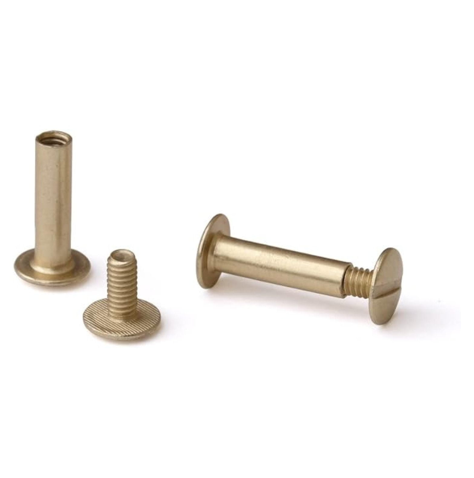TRUBIND Screw Posts & Screws - 3/16" Diameter, 3/4" Length - Antique ...