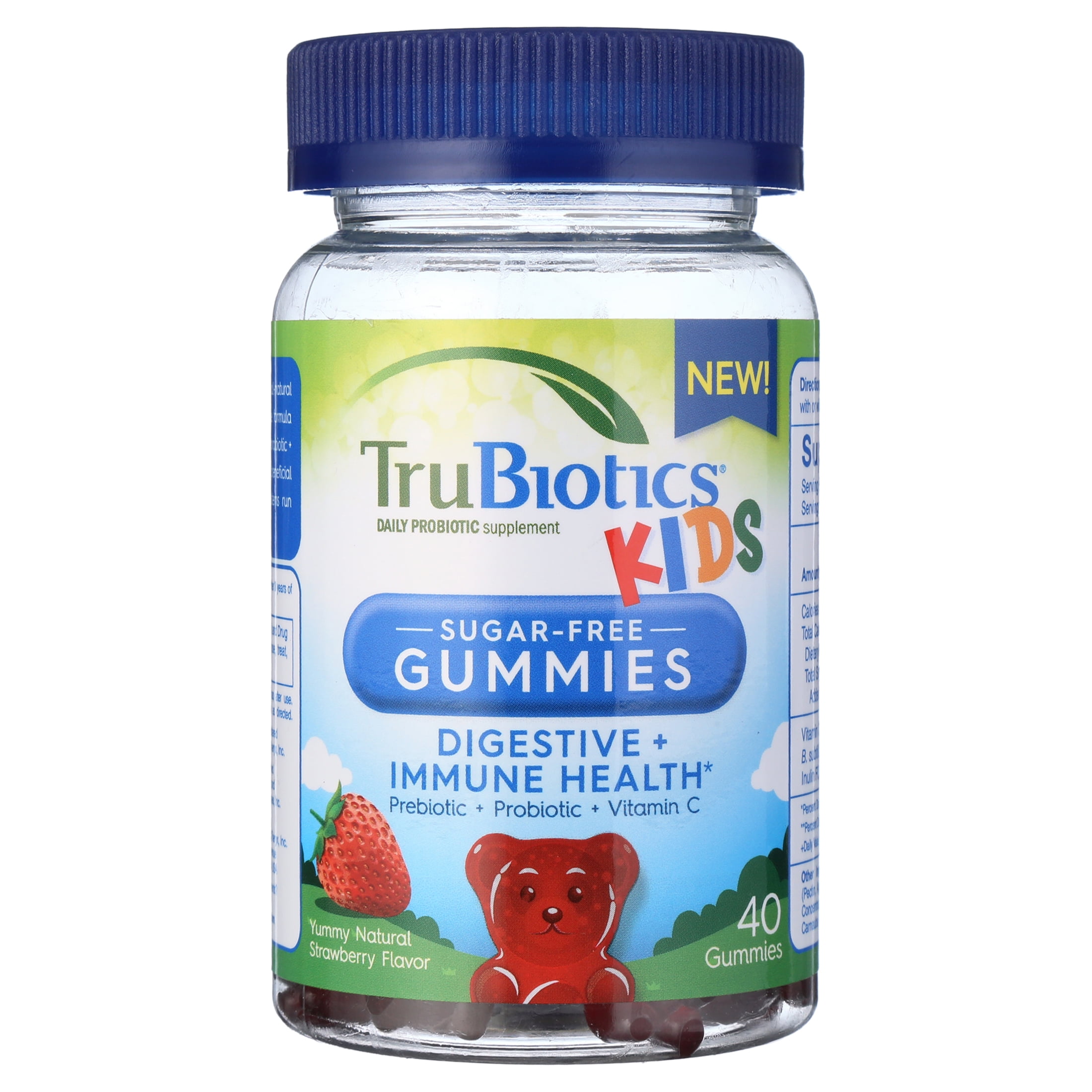 TruBiotics Kids Daily Probiotic Gummies, Digestive & Immune Support ...