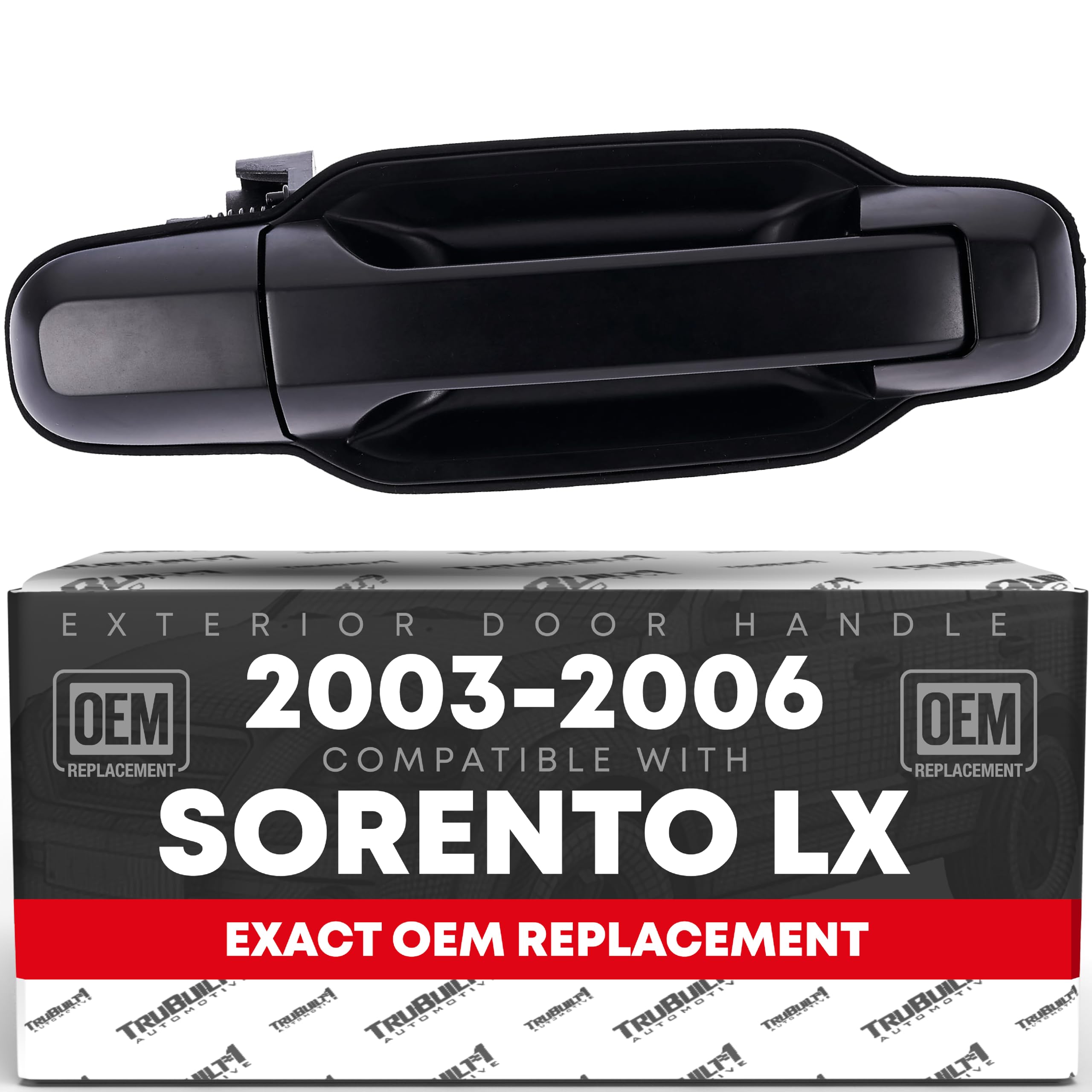 TRUBUILT1 AUTOMOTIVE Exterior Rear Passenger Door Handle Replacement ...