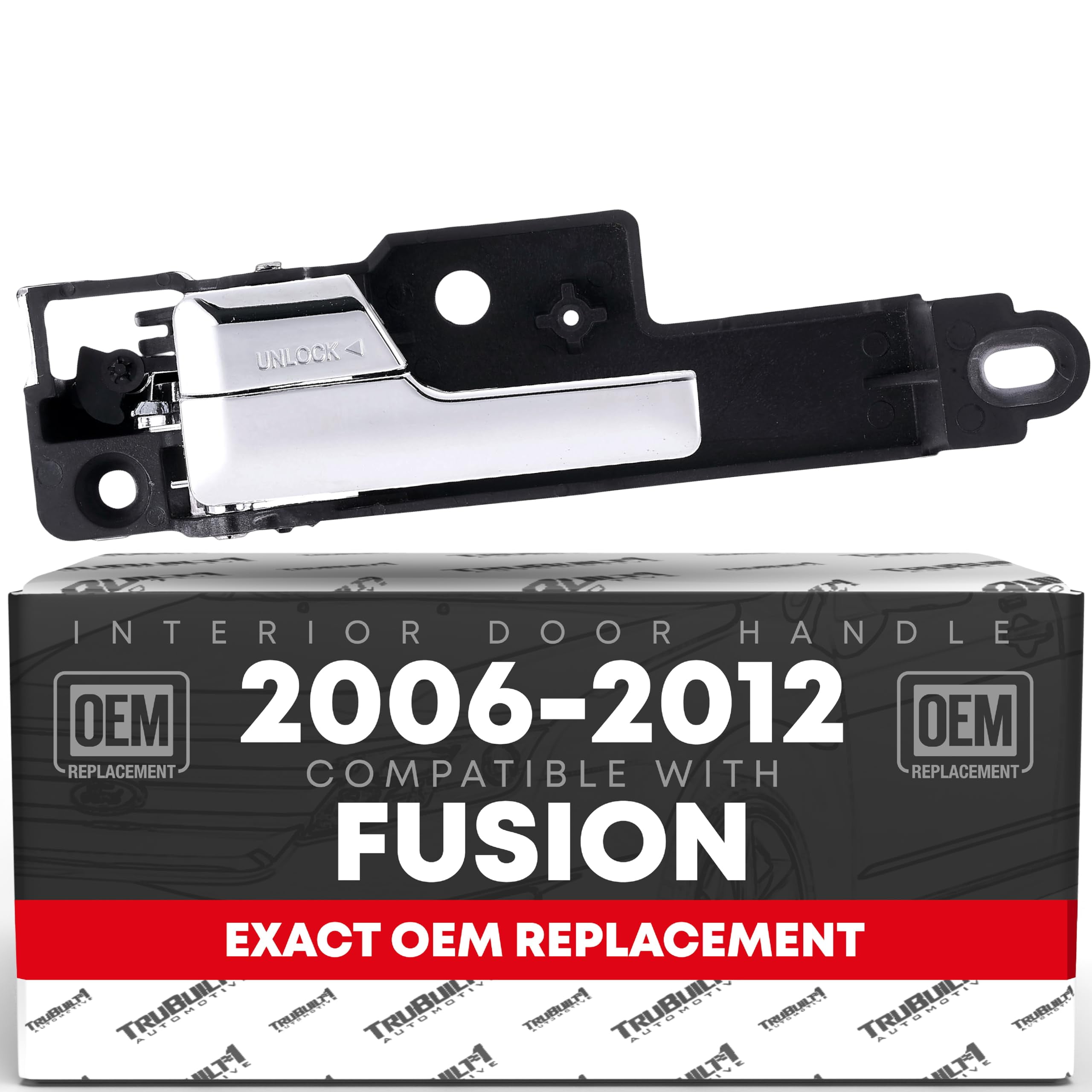 TRUBUILT1 AUTOMOTIVE Interior Front Driver Door Handle Replacement ...