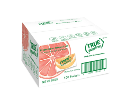 TRUE GRAPEFRUIT Water Enhancer/ Flavor Packets Made with Real Grapefruit, Bulk Pack | Zero ...