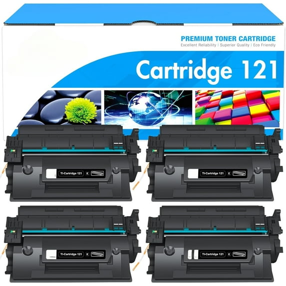 TRUE IMAGE Compatible Toner Cartridge Replacement for Canon 121 CRG-121 ...