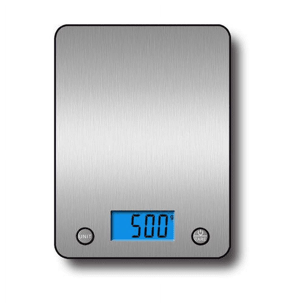 TRUE INTEGRAL EPK415B Bluetooth Kitchen Smart Scale with 11 lb Capacity ...