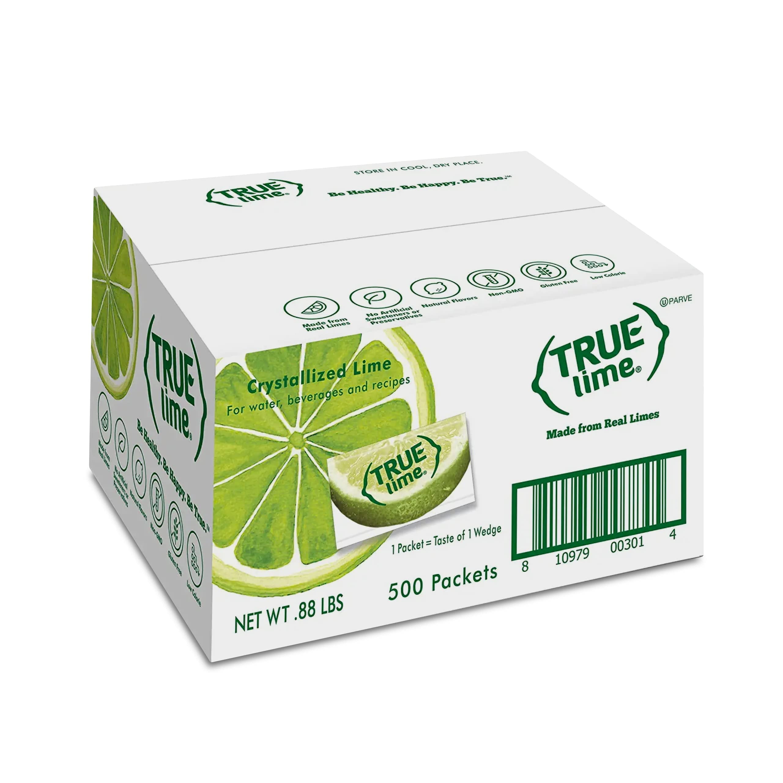 TRUE LIME Water Enhancer, CI30 Bulk Pack - 0.03 Ounce, 500 Count (Pack ...