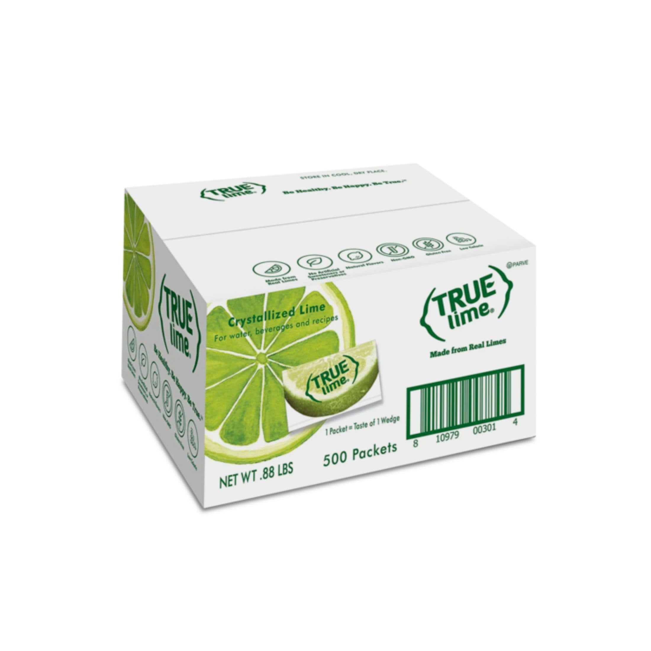 TRUE LIME Water SCH4 Enhancer, Bulk Pack - 0.03 Ounce, 500 Count (Pack of 1)| Zero Calorie ...