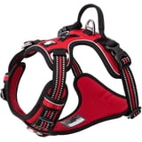 TRUE LOVE Reflective Dog Harness No Pull Nylon Adjustable Pet Harness ...