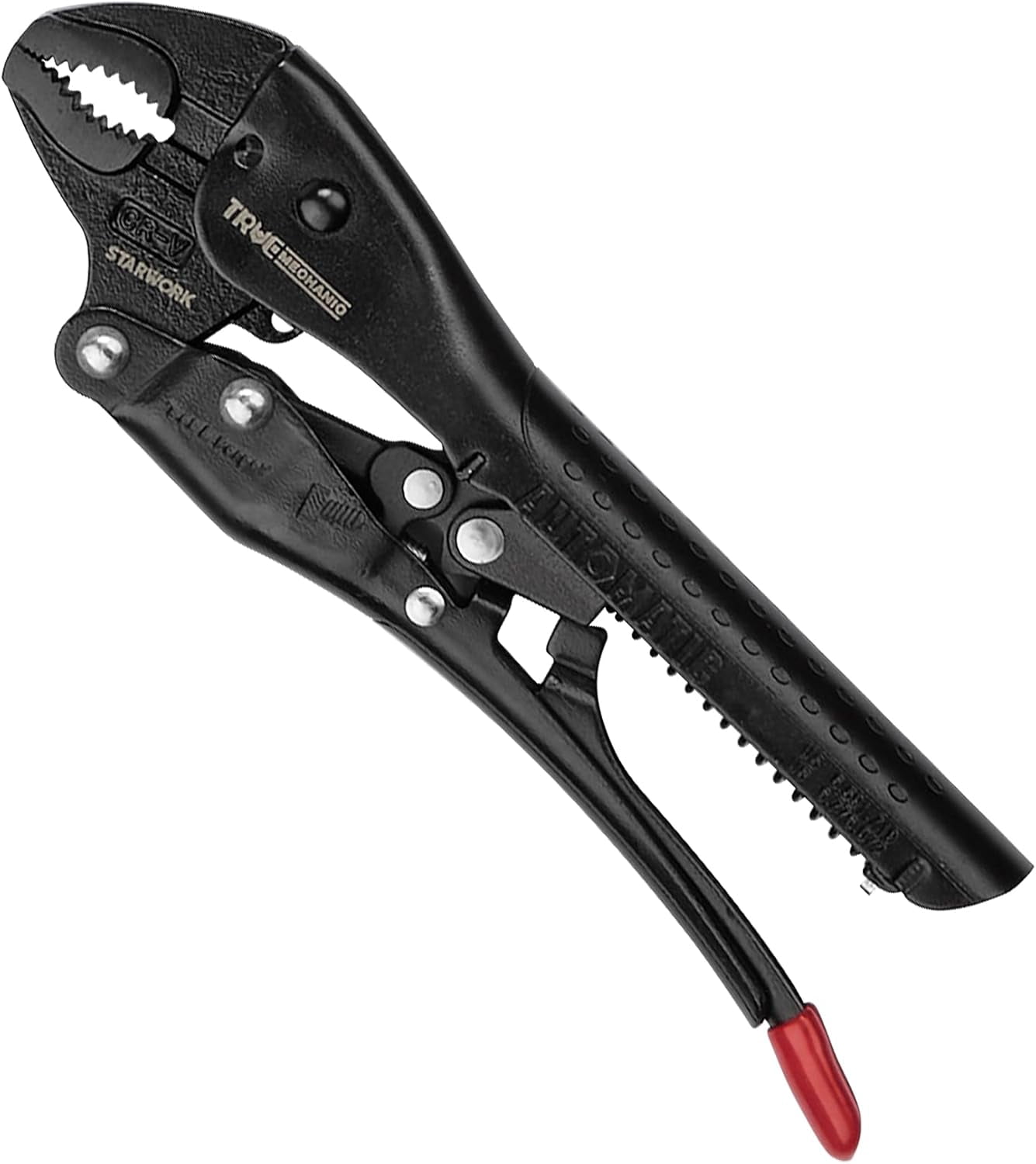 TRUE MECHANIC™ Automatic Curved Jaw Locking Pliers 5-inch - Walmart.com
