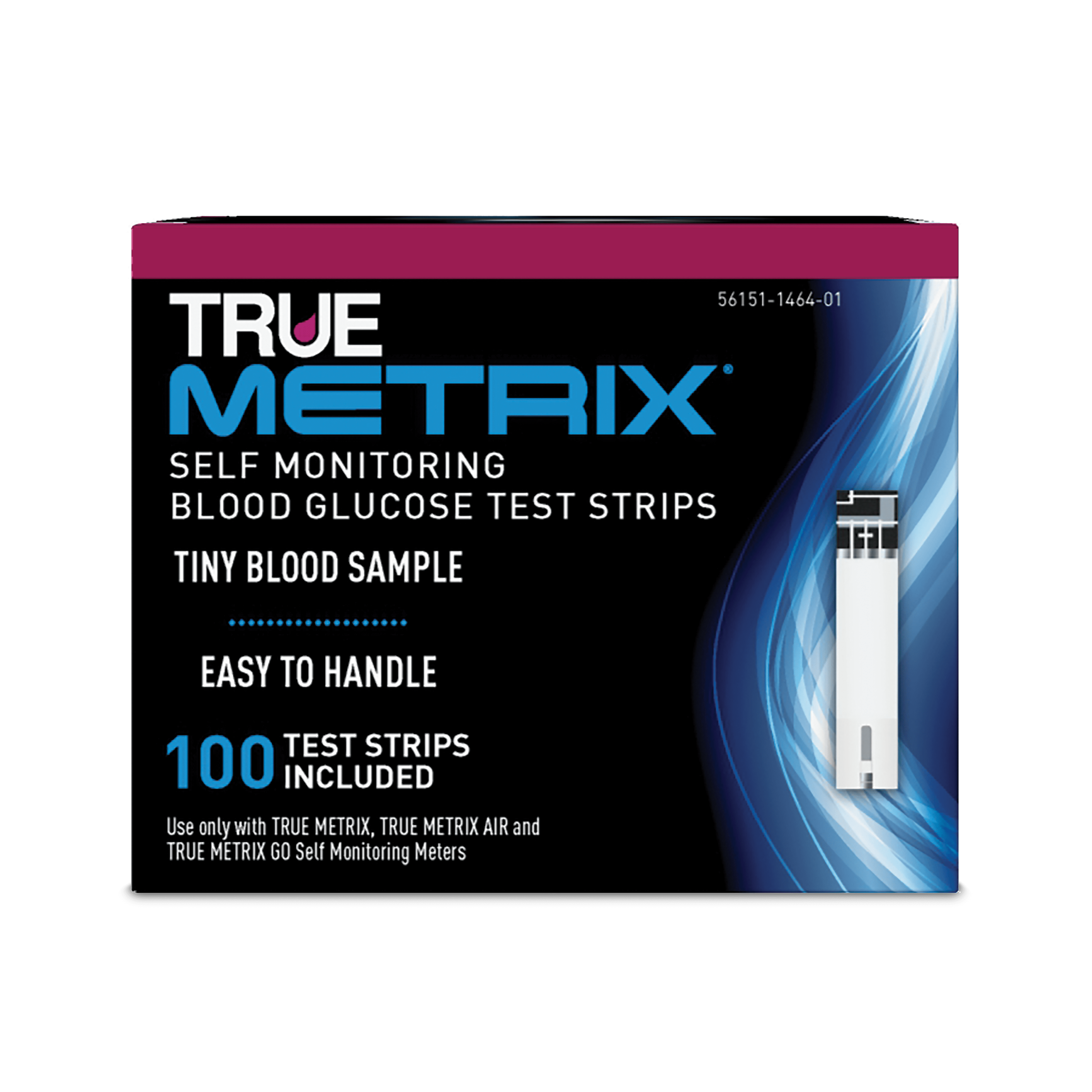 TRUE METRIX® Blood Glucose Test Strips NFRS 100 Count Box - Walmart.com