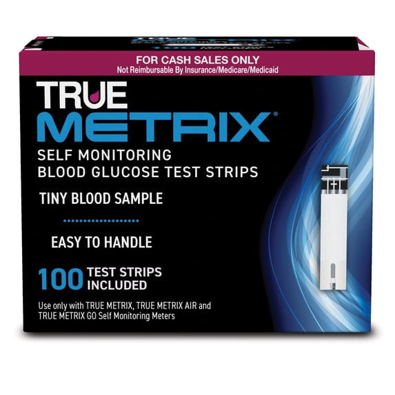 TRUE METRIX® Blood Glucose Test Strips 100 Count Box HSA/FSA Eligible ...
