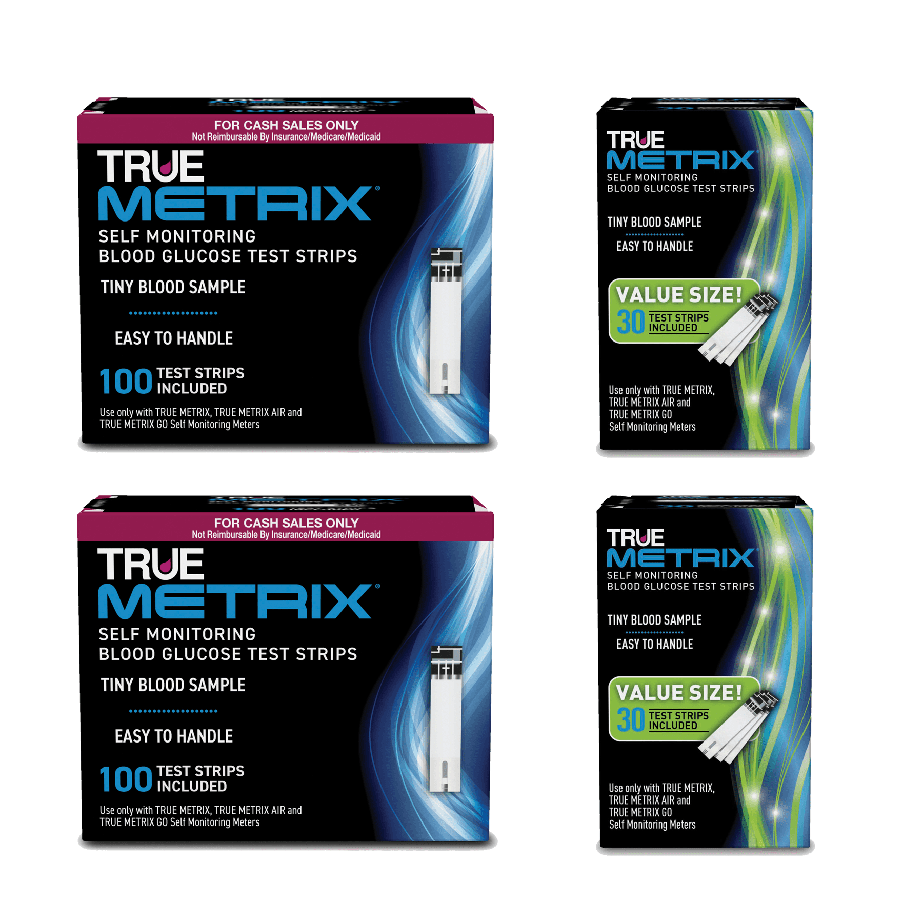 TRUE METRIX Blood Glucose Test Strips 260ct HSA/FSA Eligible - Walmart.com