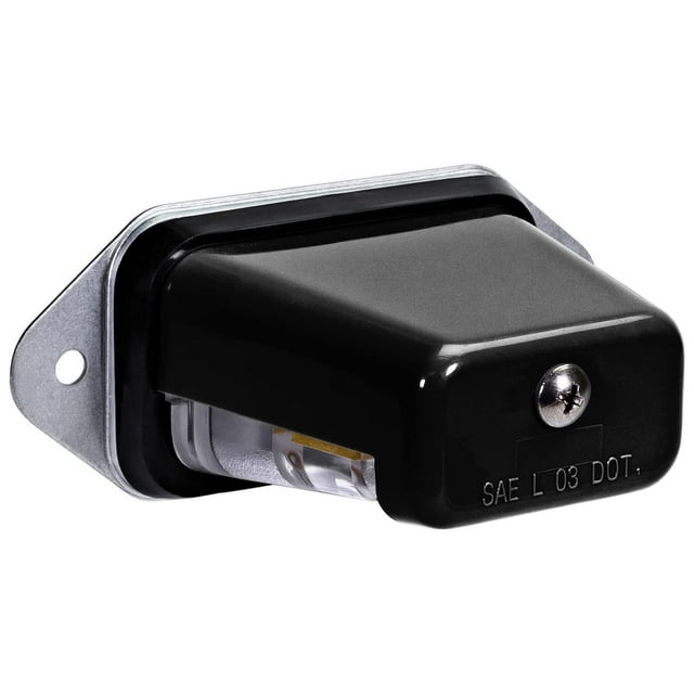 TRUE MODS Black LED License Plate Light for Trailer [Surface Mount ...