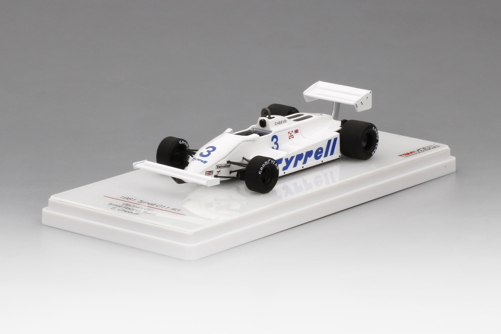 TRUE SCALE MINIATURES 1981 TYRRELL 011 NO.3 GERMAN GP - Walmart.com