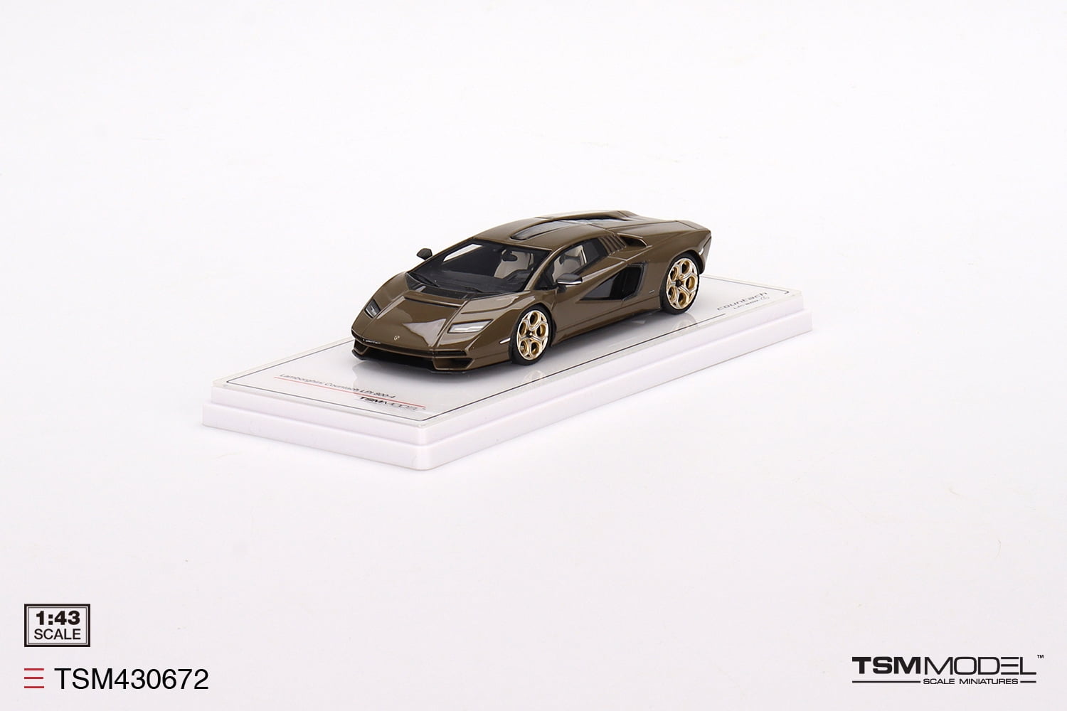 TRUE SCALE MINIATURES LAMBORGHINI COUNTACH LPI 800-4 - Walmart.com