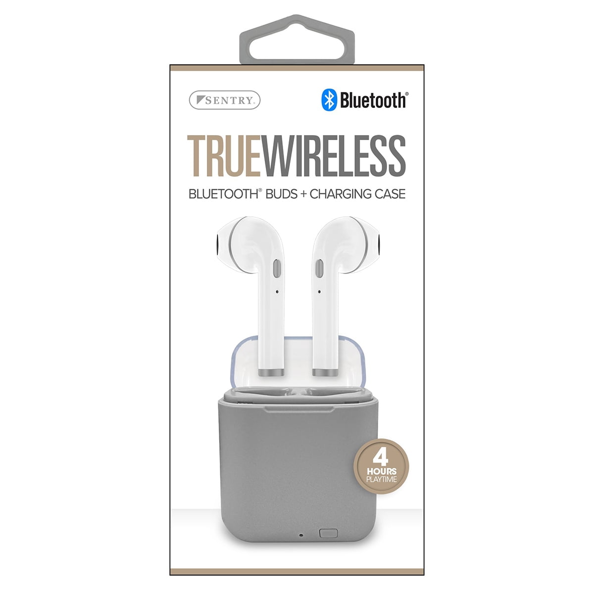 TRUE WIRELESS EARBUDS W CHRGE CASE GREY - Walmart.com