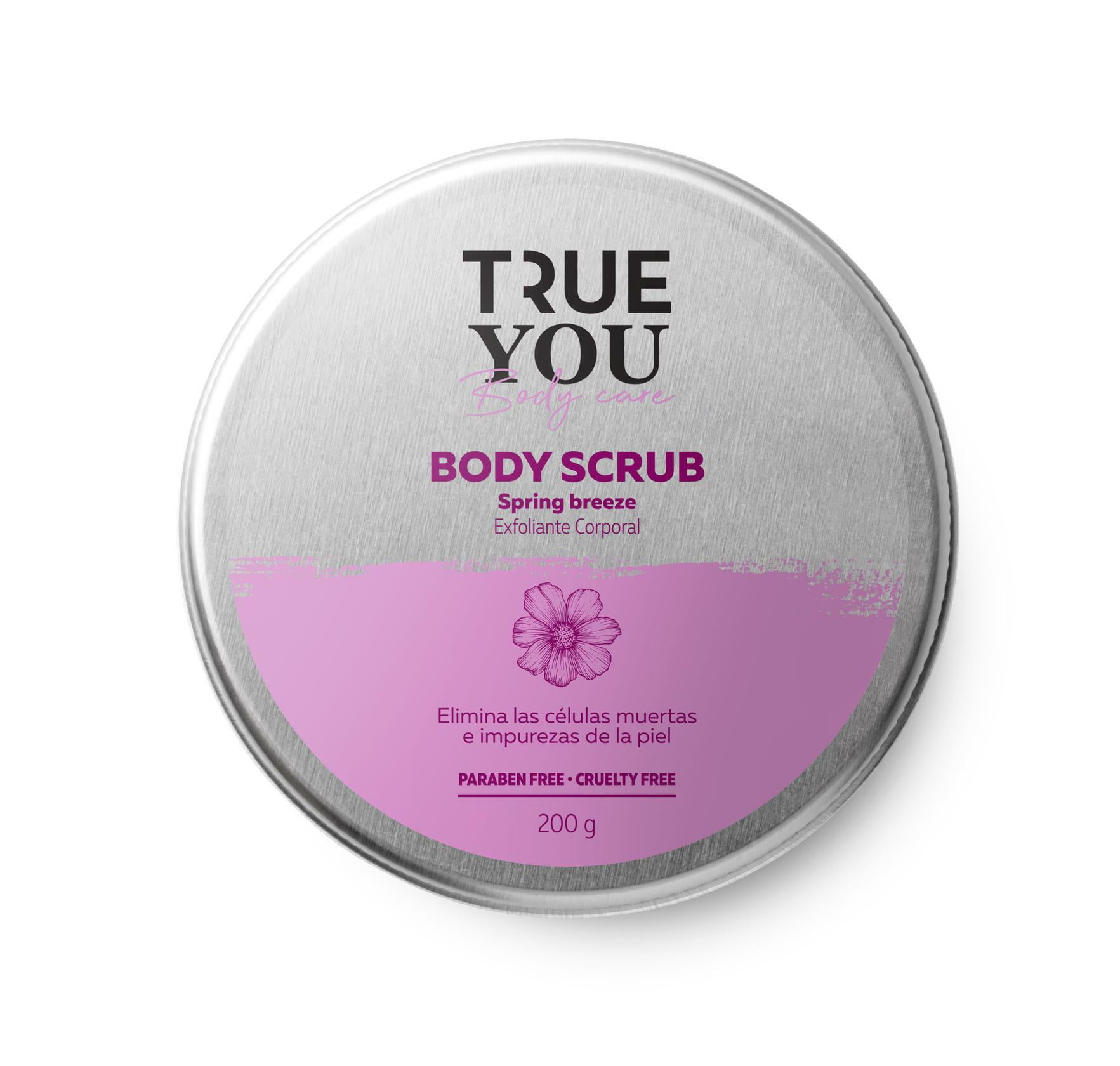 TRUE YOU Sugar Scrub Spring Breeze Exfoliant body scrub with Collagen ...