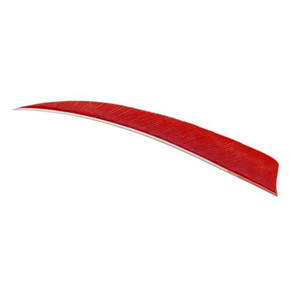 TRUEFLIGHT FEATHERS SHIELD CUT 5 RW RED 100/PK. - Walmart.com