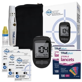 A1CNOW Blood Glucose Monitor, Hemoglobin A1C Tester, 4-Test Pack for ...