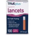 TRUEplus® 28g Safety Lancets 100ct - Walmart.com