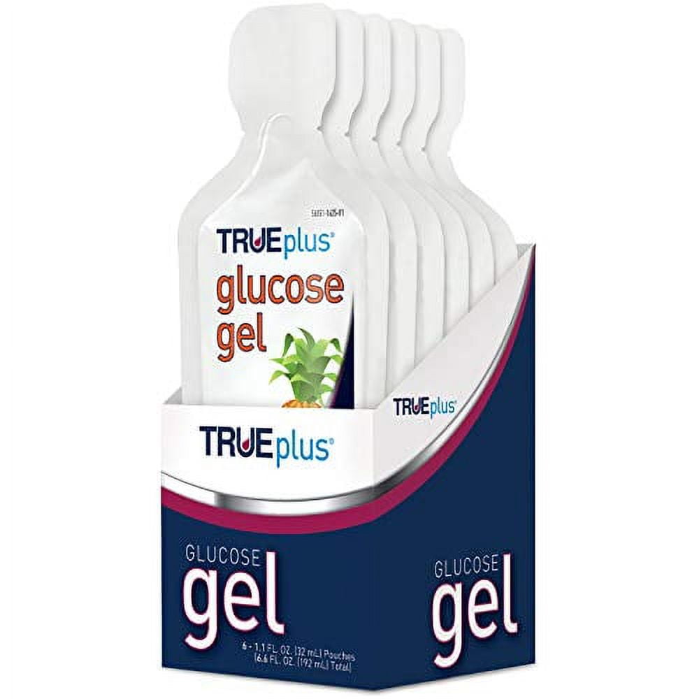 UNIQUE WELLNESS TRUEplus Fruit Punch Flavor Glucose Gel for Diabetics ...