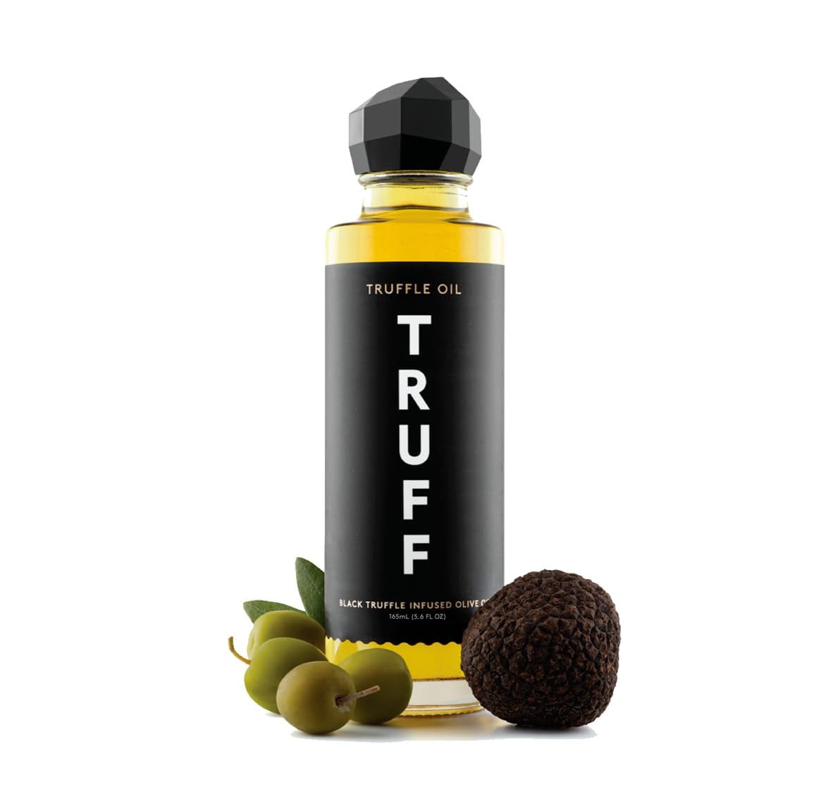 TRUFF Black Truffle Oil - Black Truffle Infused Olive Oil - Gourmet ...
