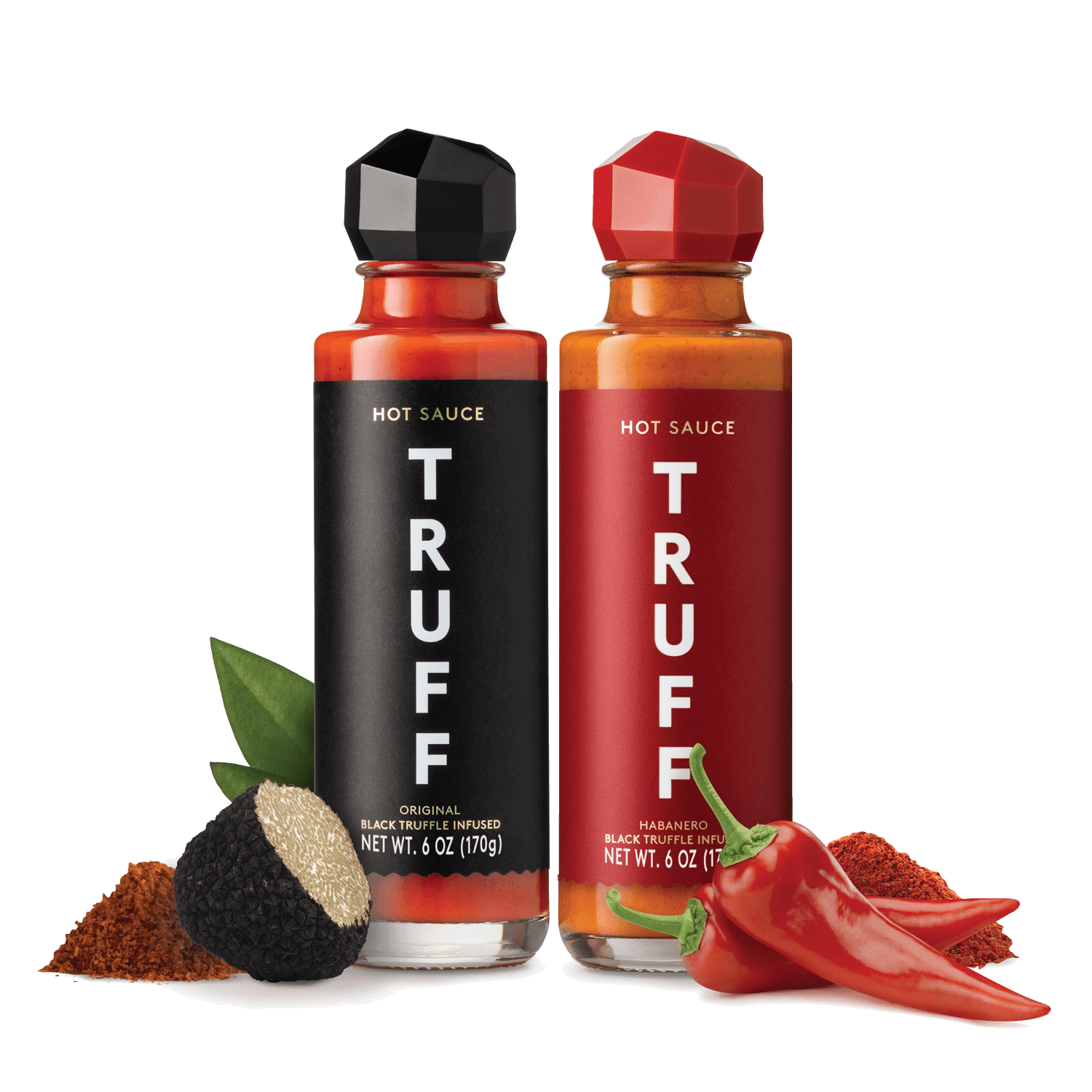 TRUFF, Hot Sauce Bundle Pack, Black Truffle & Habanero, 2pk - Walmart.com