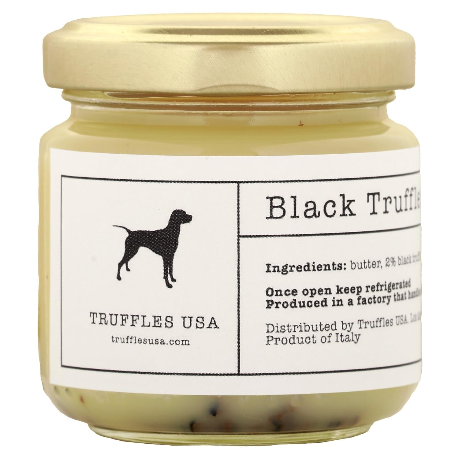 TRUFFLES USA Black Truffle Butter 2.82 oz Jar - Imported from Italy ...