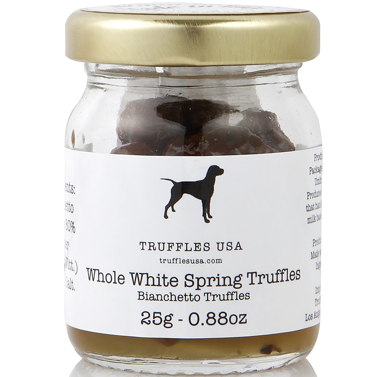 TRUFFLES USA Whole White Spring Truffles 0.88 oz Product of Italy ...