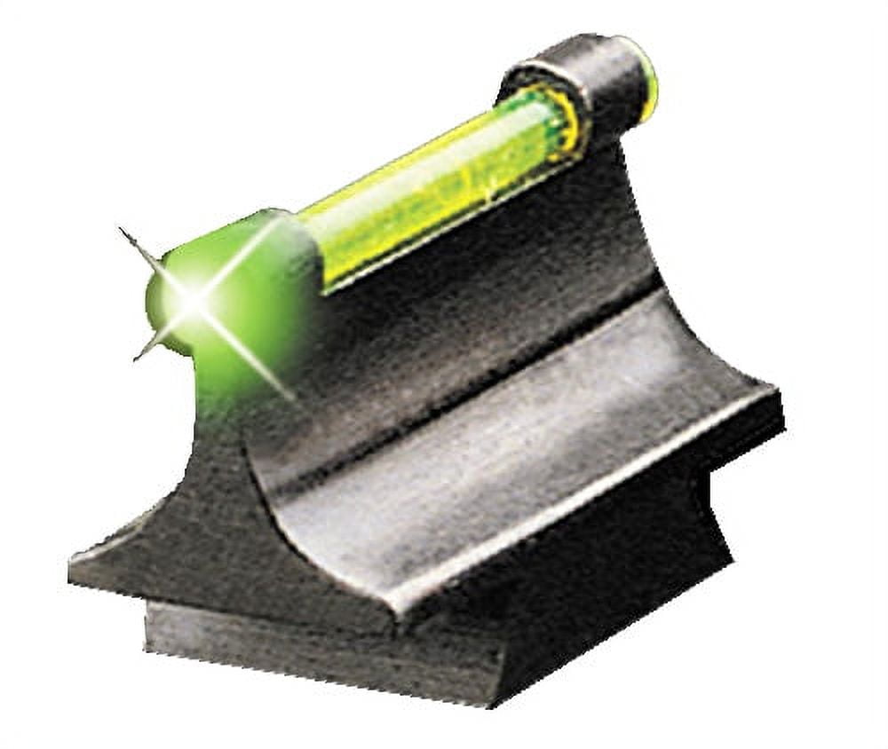 TRUGLO 3/8" METAL DOVETAIL RIFLE FIBER OPTIC GREEN BLACK - Walmart.com