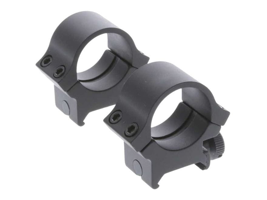 TRUGLO Lightweight 4 Hole Weaver 1" Scope Rings Matte High - Walmart.com