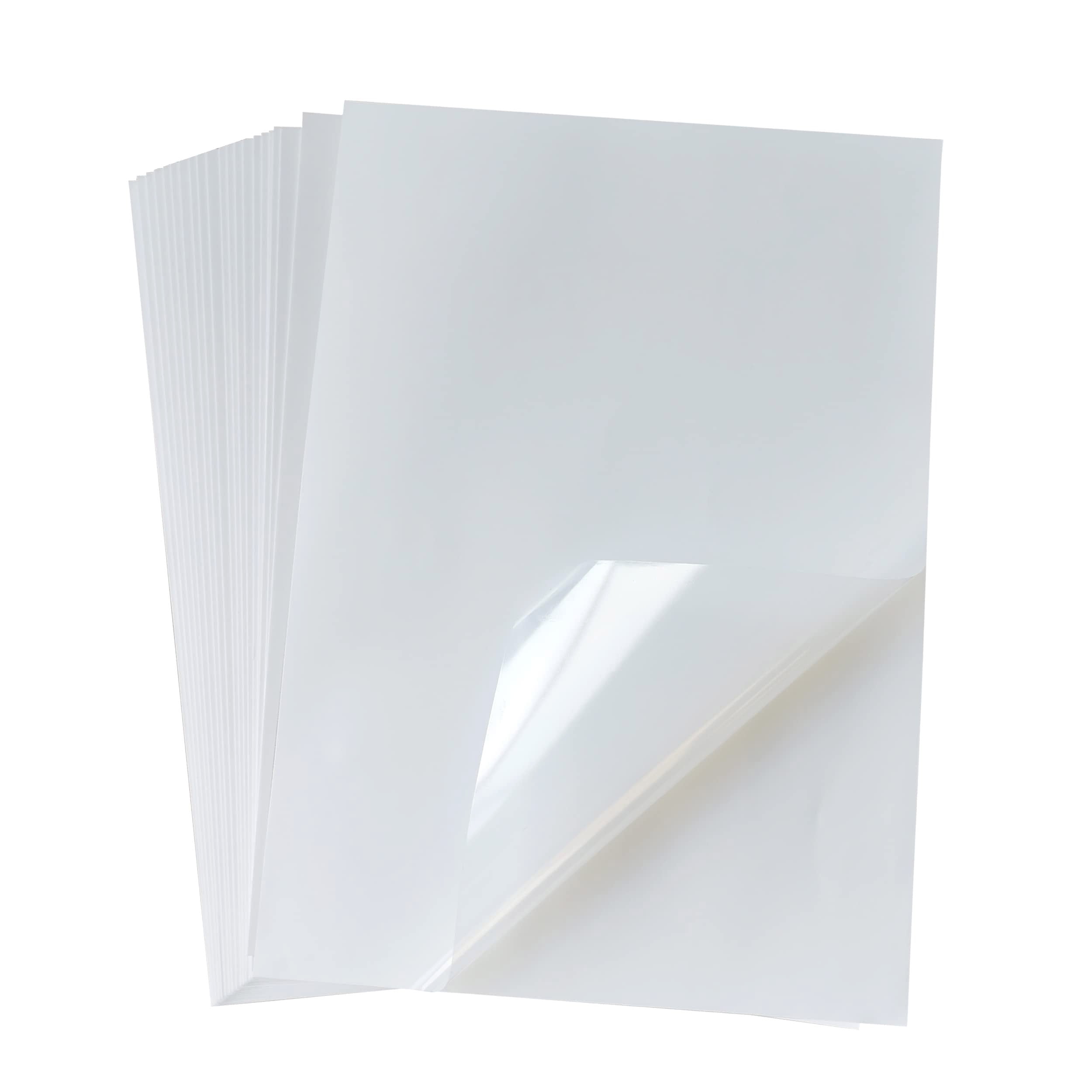 TRULAM Laser Printer Transparency Films - 4 Mil - 8 1/2 inch x 11 inch ...