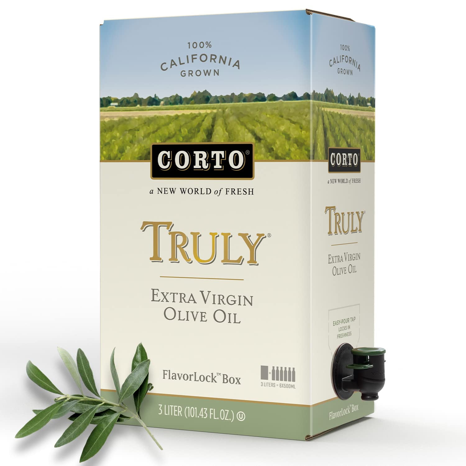 TRULY | 100% Extra Virgin Olive Oil | Floral Notes | Cold Extracted in ...