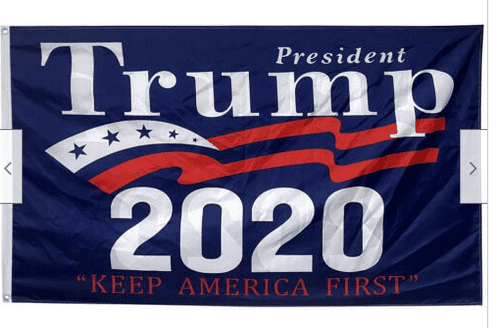 TRUMP 2020 HUGE FLAG 4x6 ft 100% KEEP AMERICA FIRST KAF ROUGH TEX 100D ...