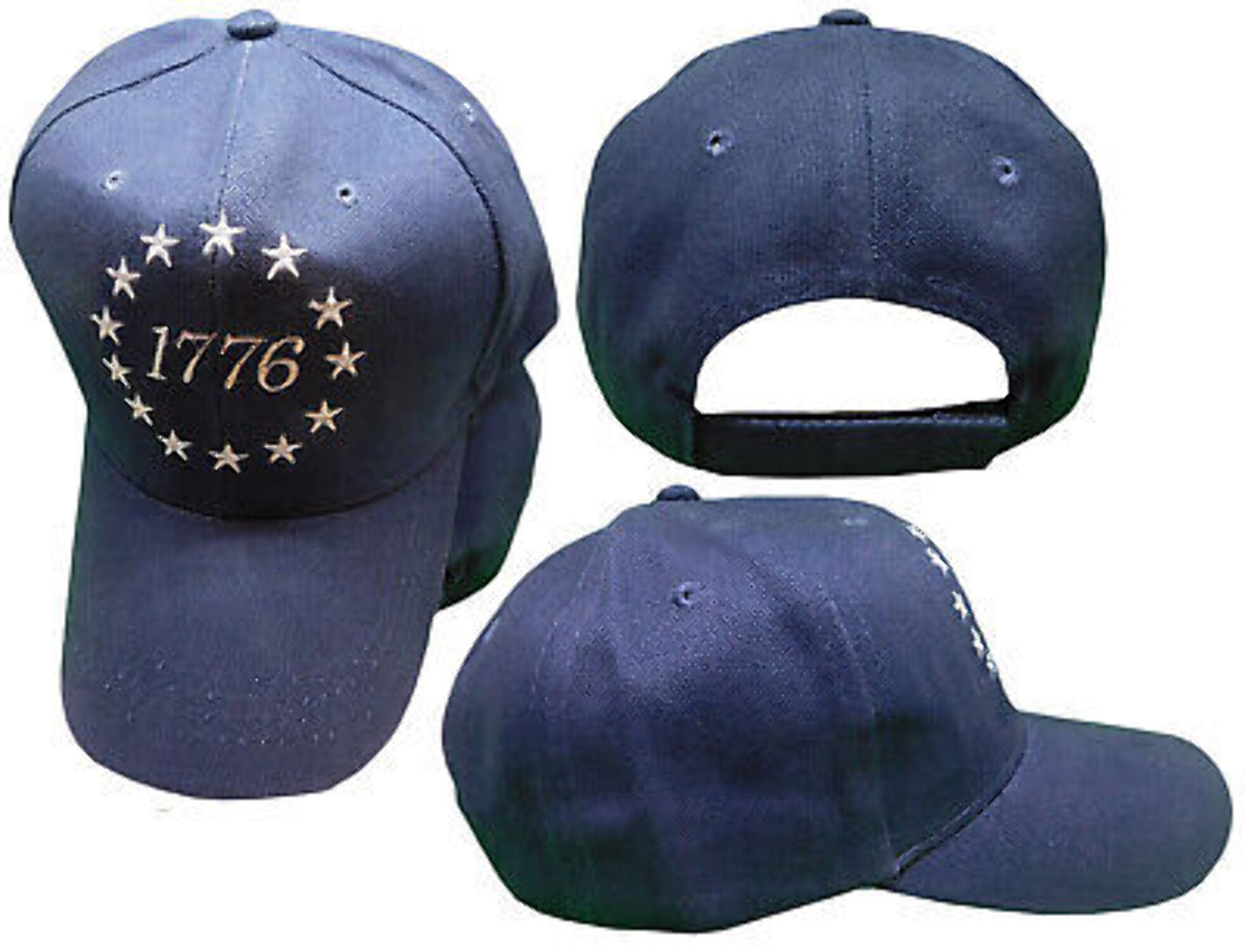 TRUMP 2024 Betsy Ross 13 Stars 1776 Historical Navy Blue Embroidered ...