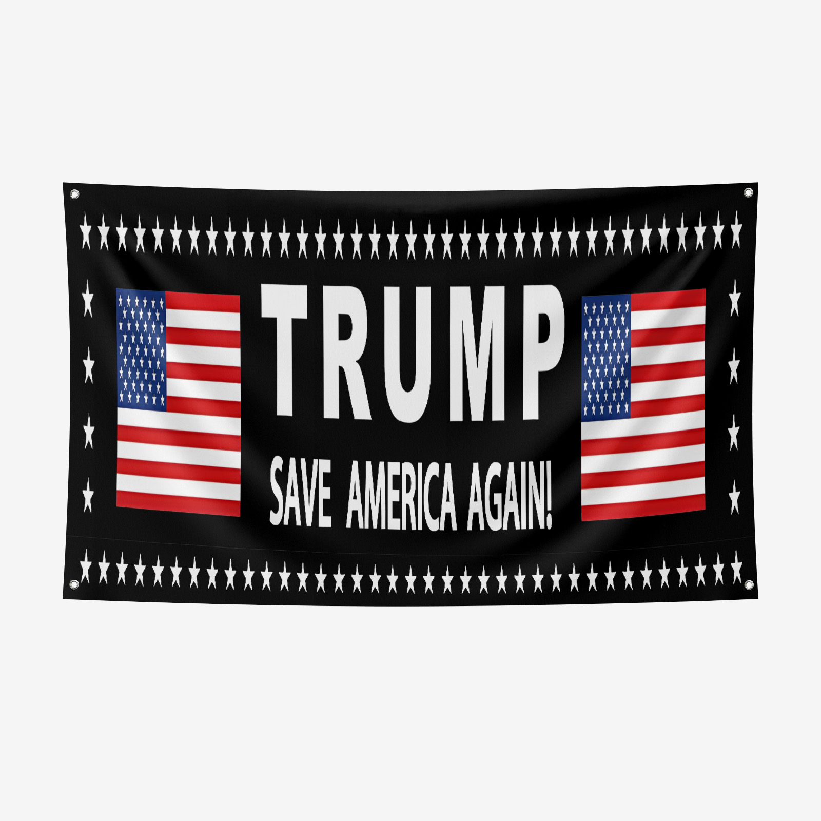TRUMP 2024 Flag – Premium Save America Again Festival Backdrop Banner ...