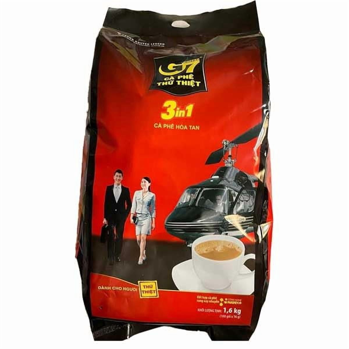 Trung Nguyen G7 3-in-1 Ground Coffee, Vietnamese, 100 Sticks - Walmart.com