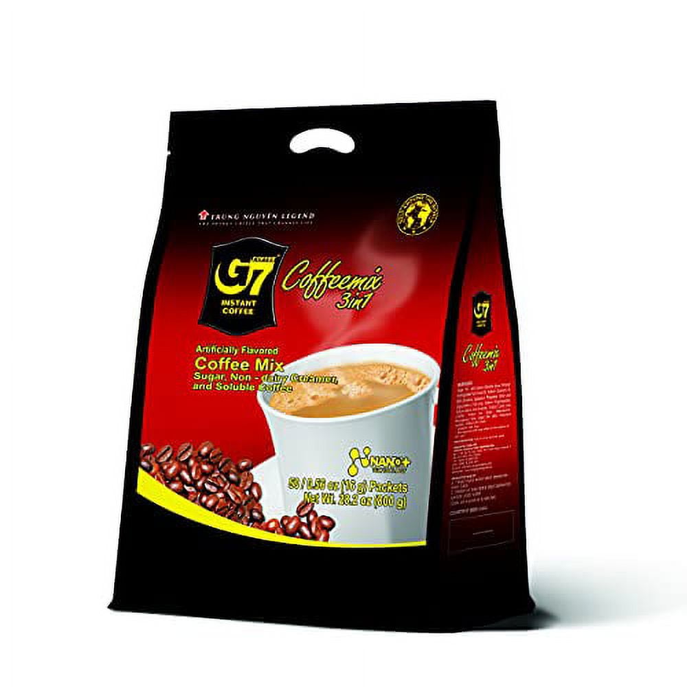 TRUNG NGUYEN G7 3-IN-1 Instant Coffee for Energy Boost by NANO+ ...