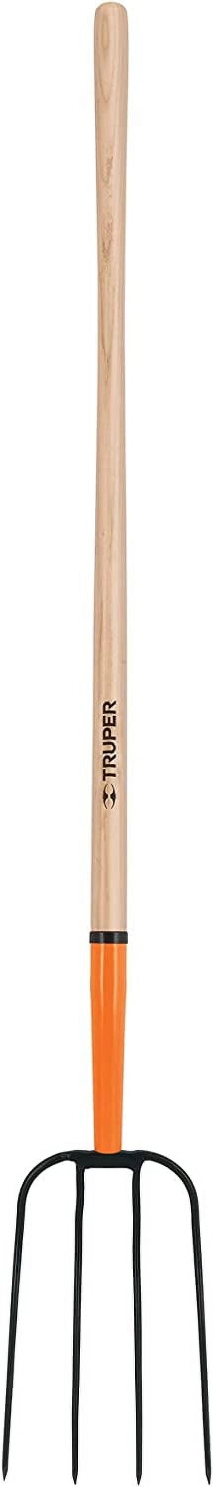 TRUPER BPJ-4 4-Tine Manure Fork 8 1/2" (22cm) - Walmart.com