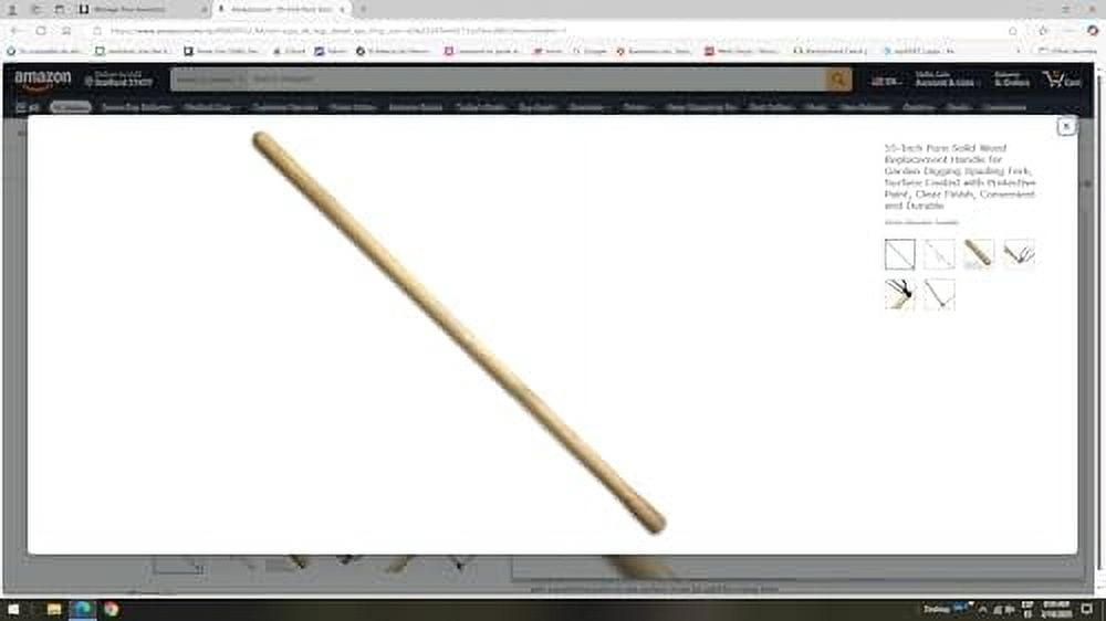 TRUPER MG-AL Replacement Handle for Round Eye Hoe 54" (137cm) - Walmart.com