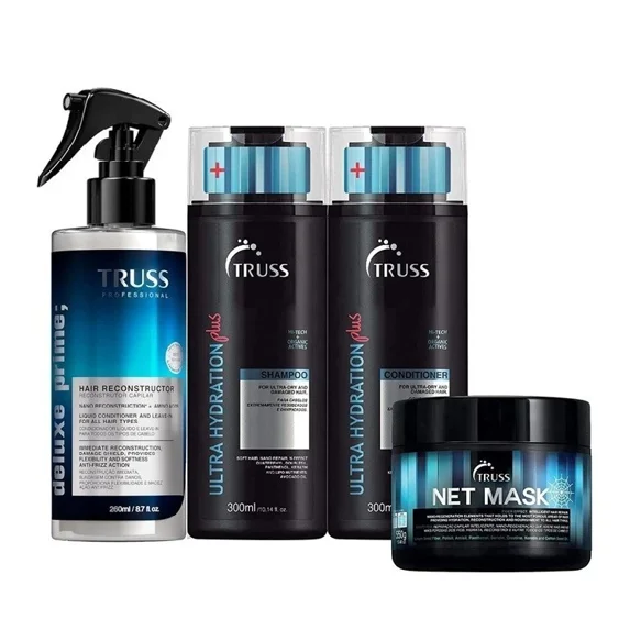 TRUSS Deluxe Prime with Ultra Hydration Plus Shampoo & Conditioner ...